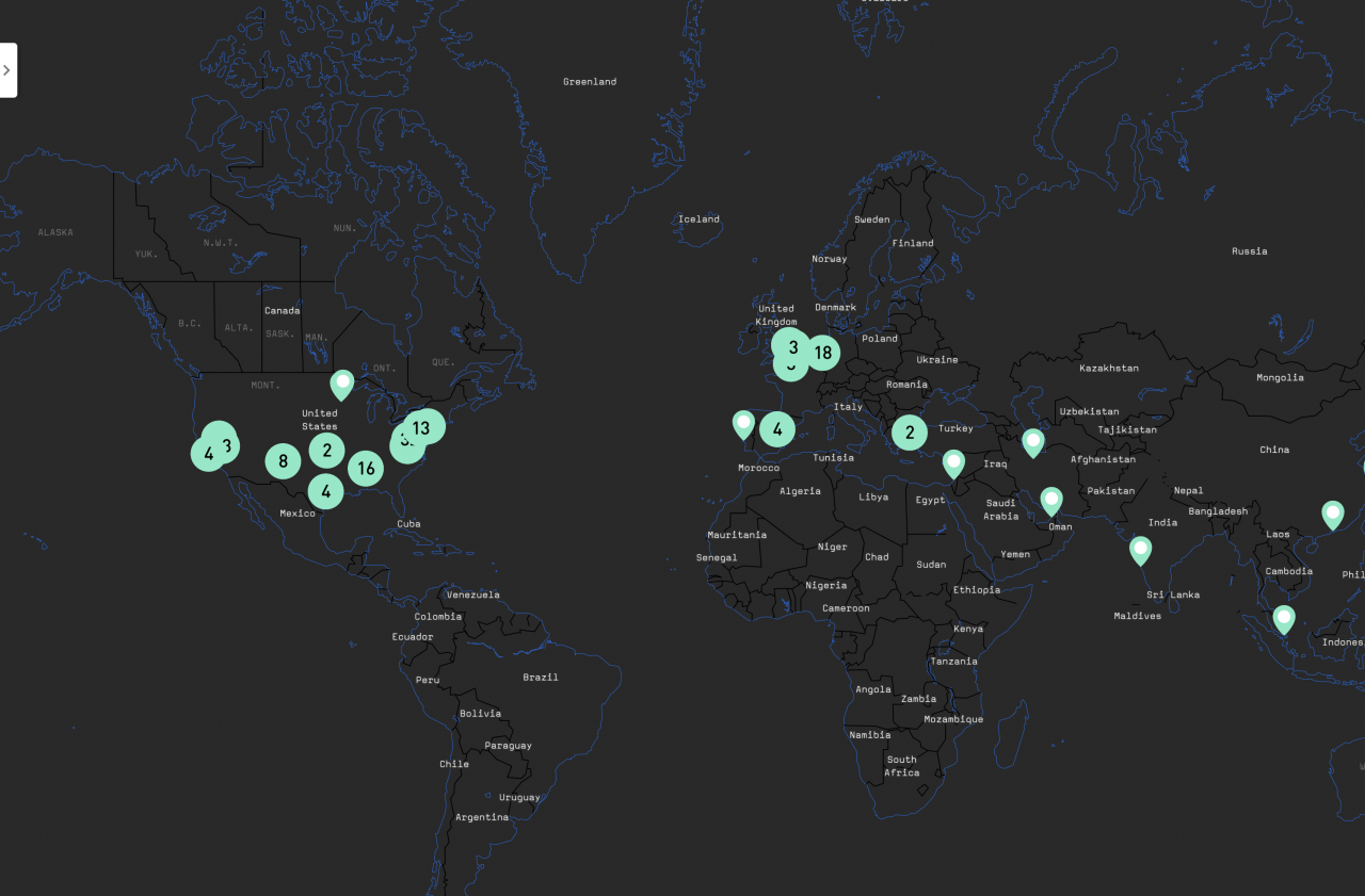 Bionics Map | American Bionics Project